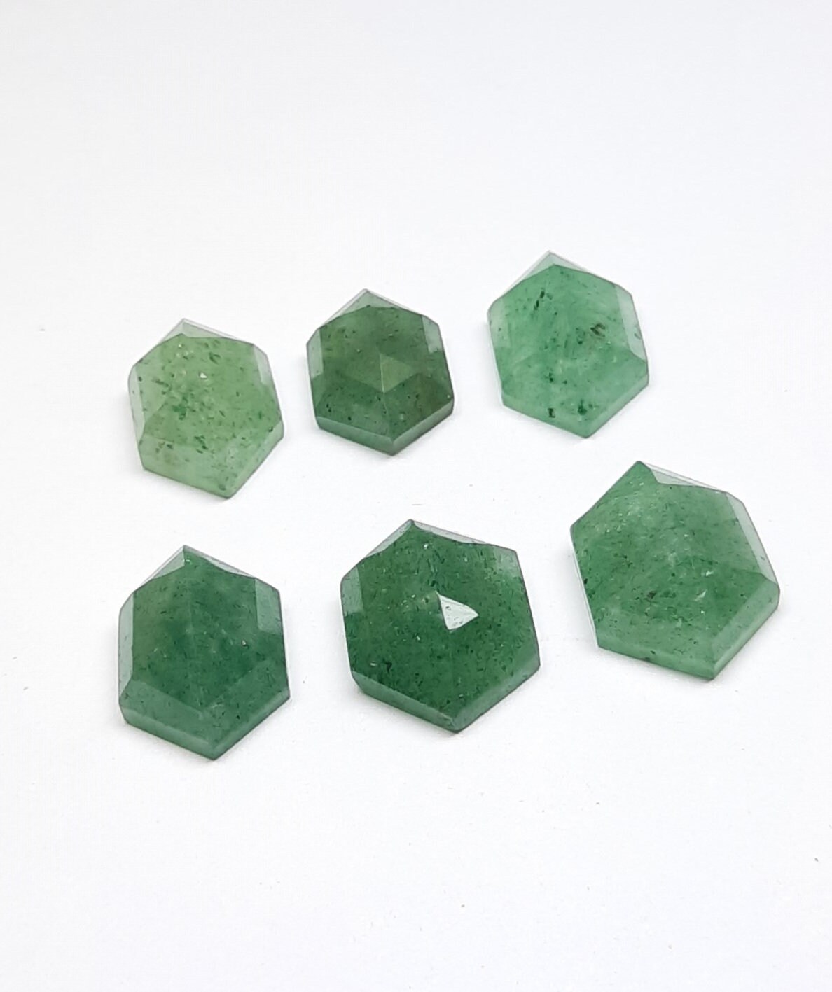 Craft Supplies & Tools Jewelry & Beauty Materials hexagon shape faceted ...