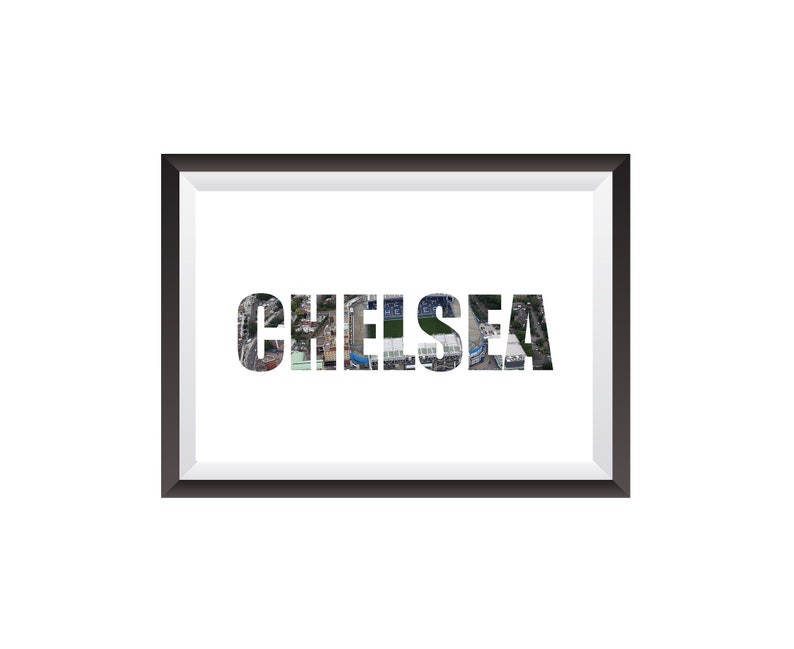 Picture Name Chelsea FC - Etsy