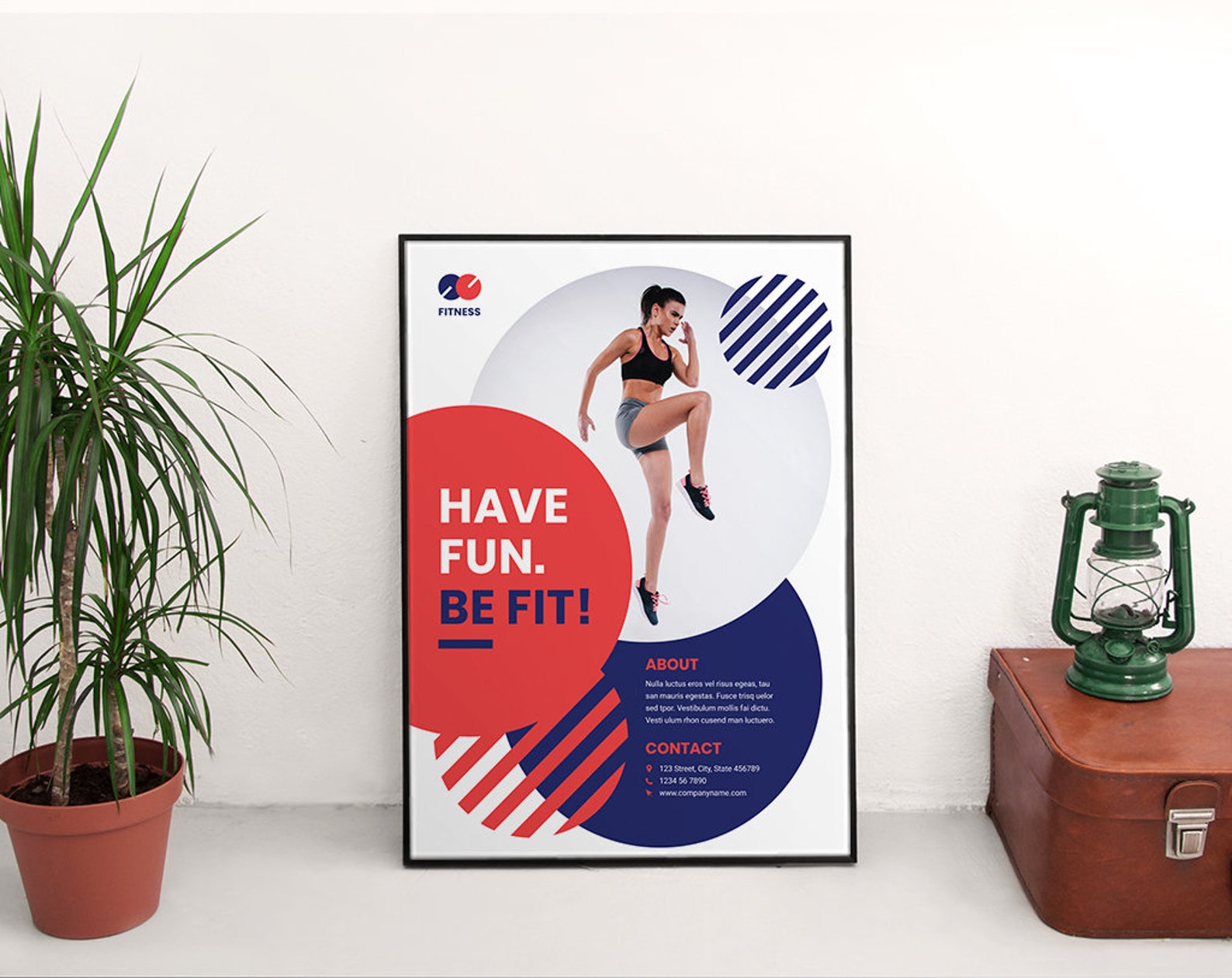 Fitness Trainer Coach Poster Template Digital Download - Etsy.de