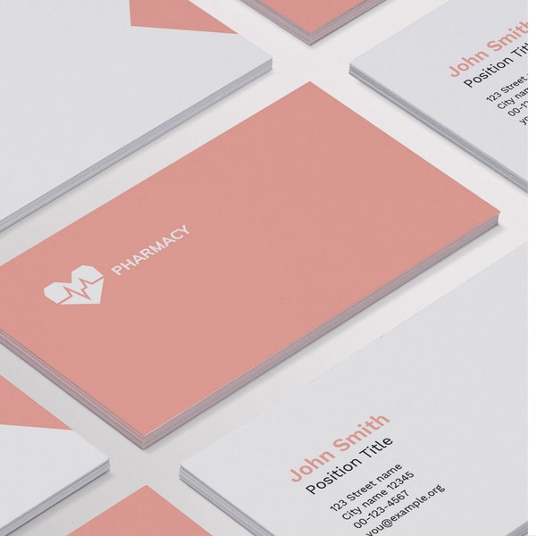 Pharmacy Business Card - Etsy