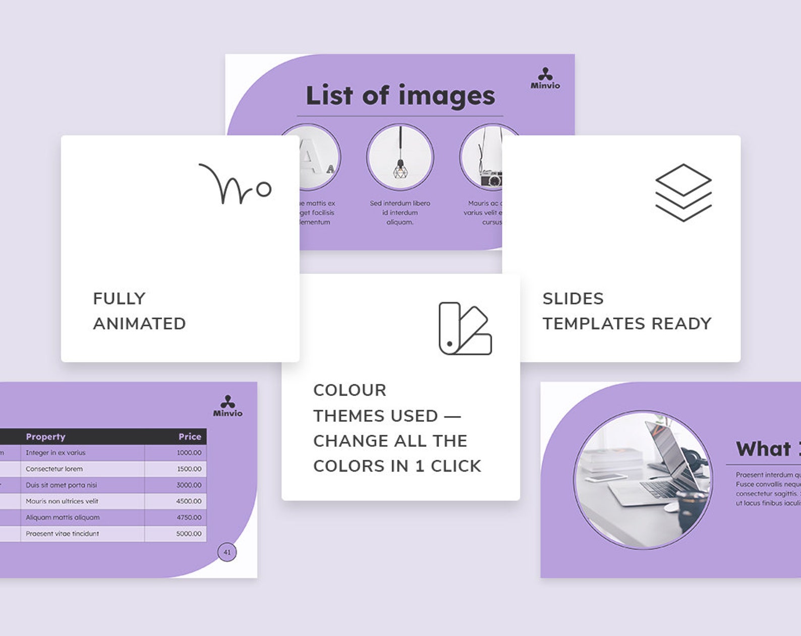 Powerpoint Template Business Presentation Premade - Etsy