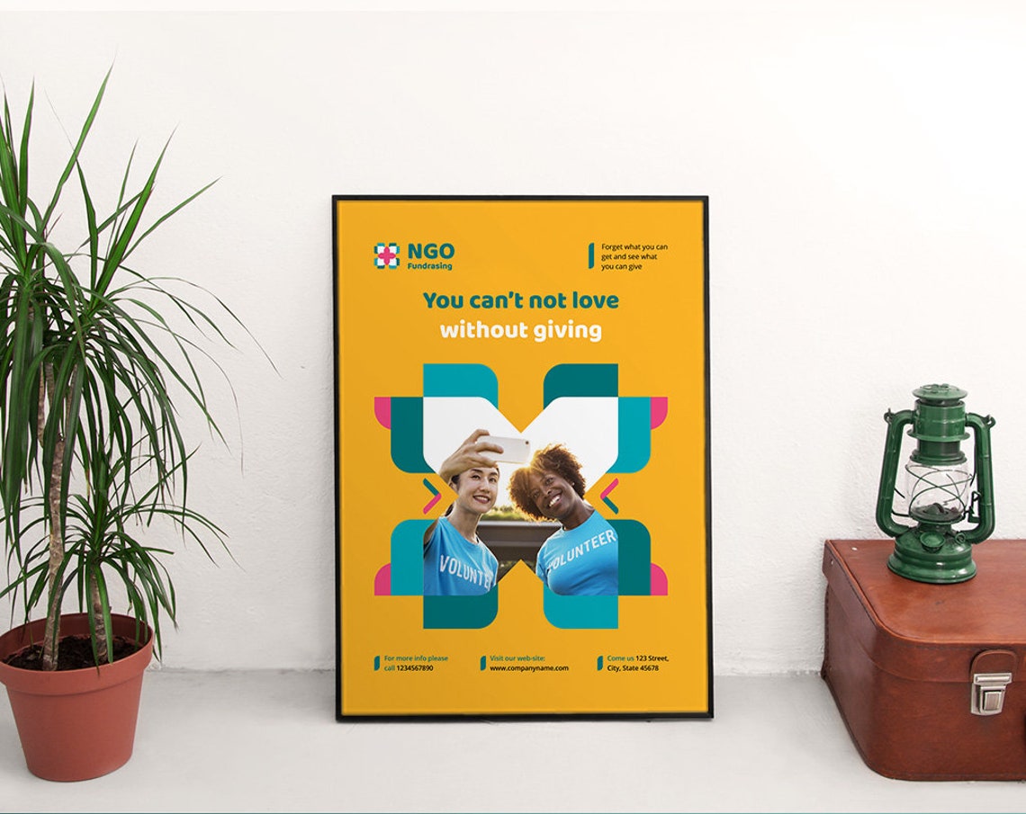 NGO Print Pack Templates Instant Download Editable Design | Etsy