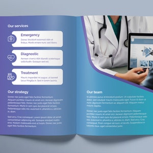 Medical Clinic Print Pack Templates Instant Download, Editable Design ...
