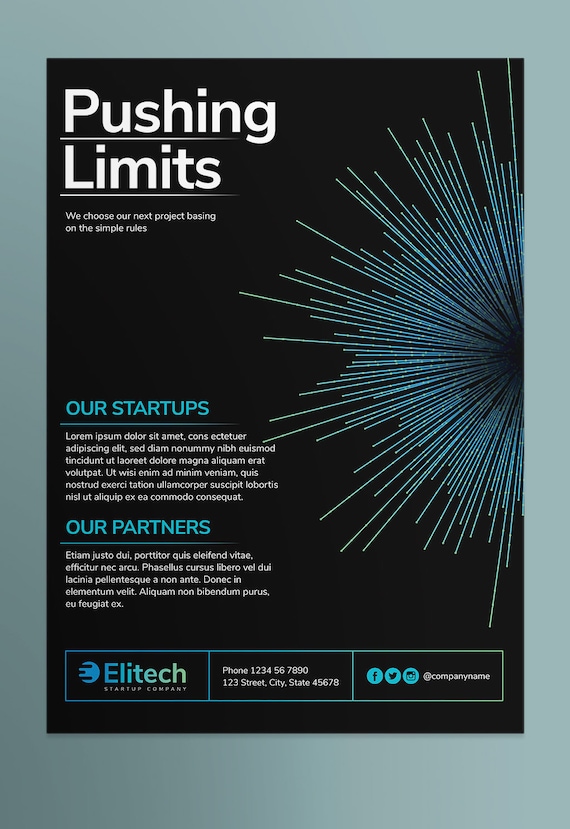 MS Word Vector Photoshop Editable Design InDesign Instant Download ...