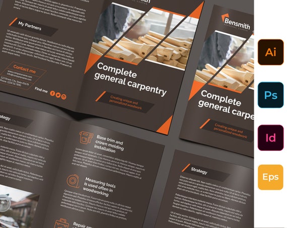 Two Fold Brochure Design Ideas