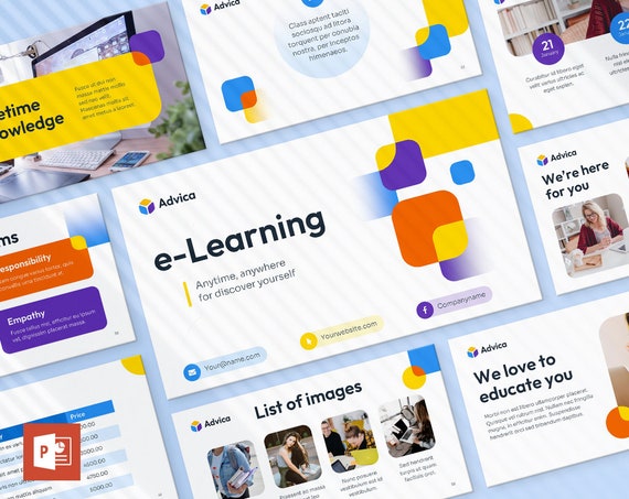 Powerpoint Template Business Presentation Infographic | Etsy