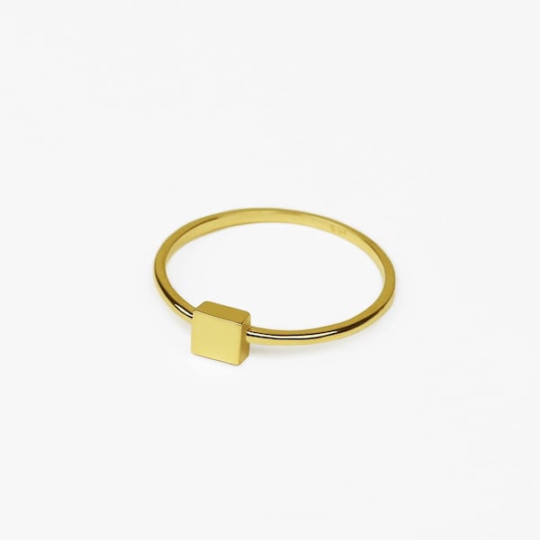 Simple Gold Ring - Etsy
