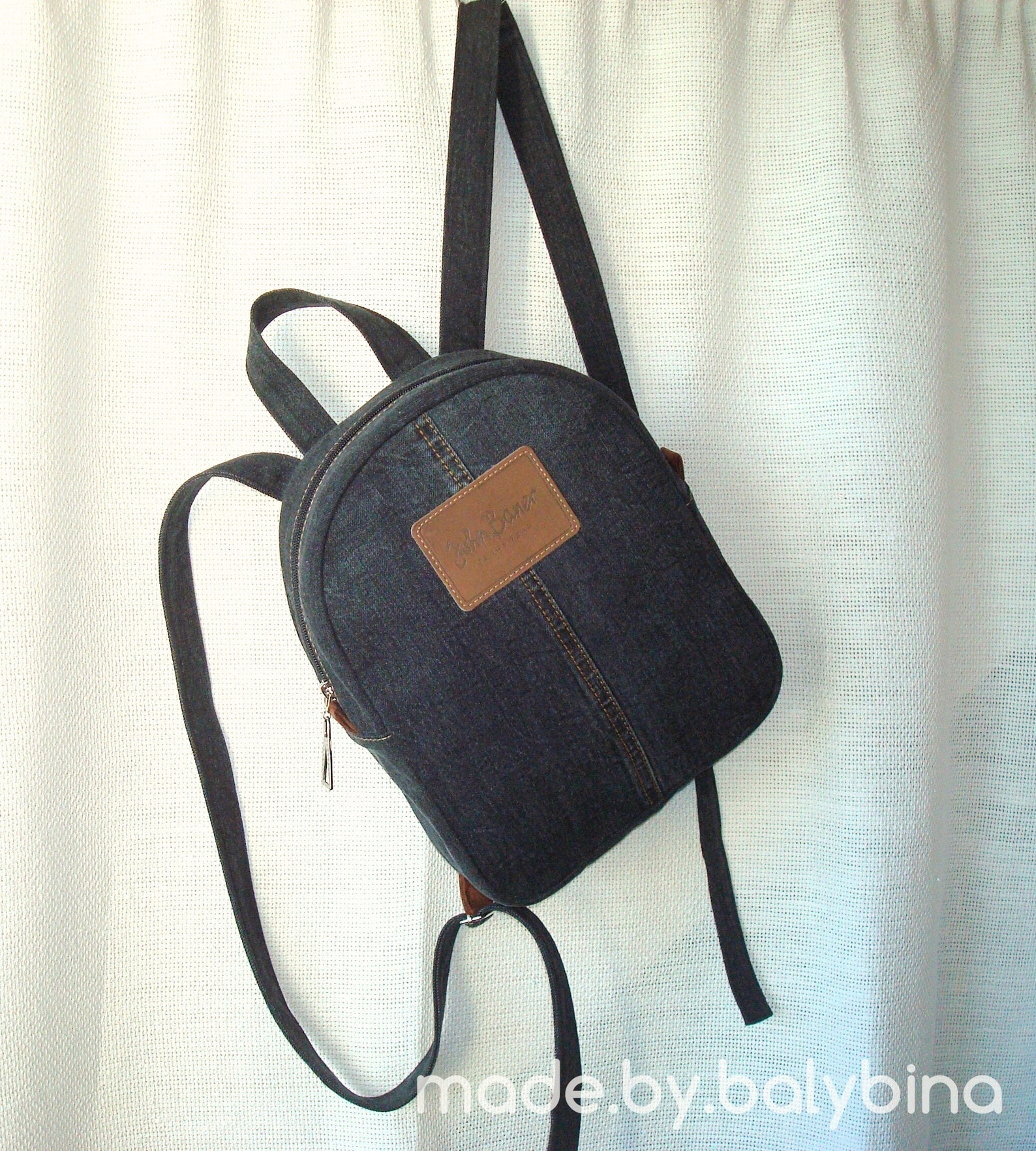 Denim Jeans Backpack/ Upcycling Jeans - Etsy