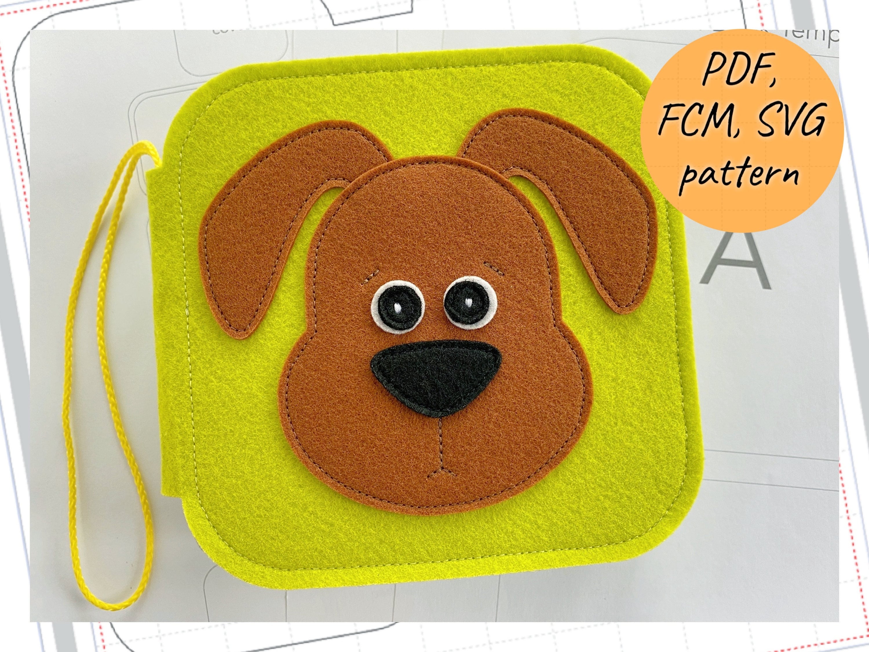 PDF FCM SVG Mini Book Pattern For YouTube Tutorial - Etsy España