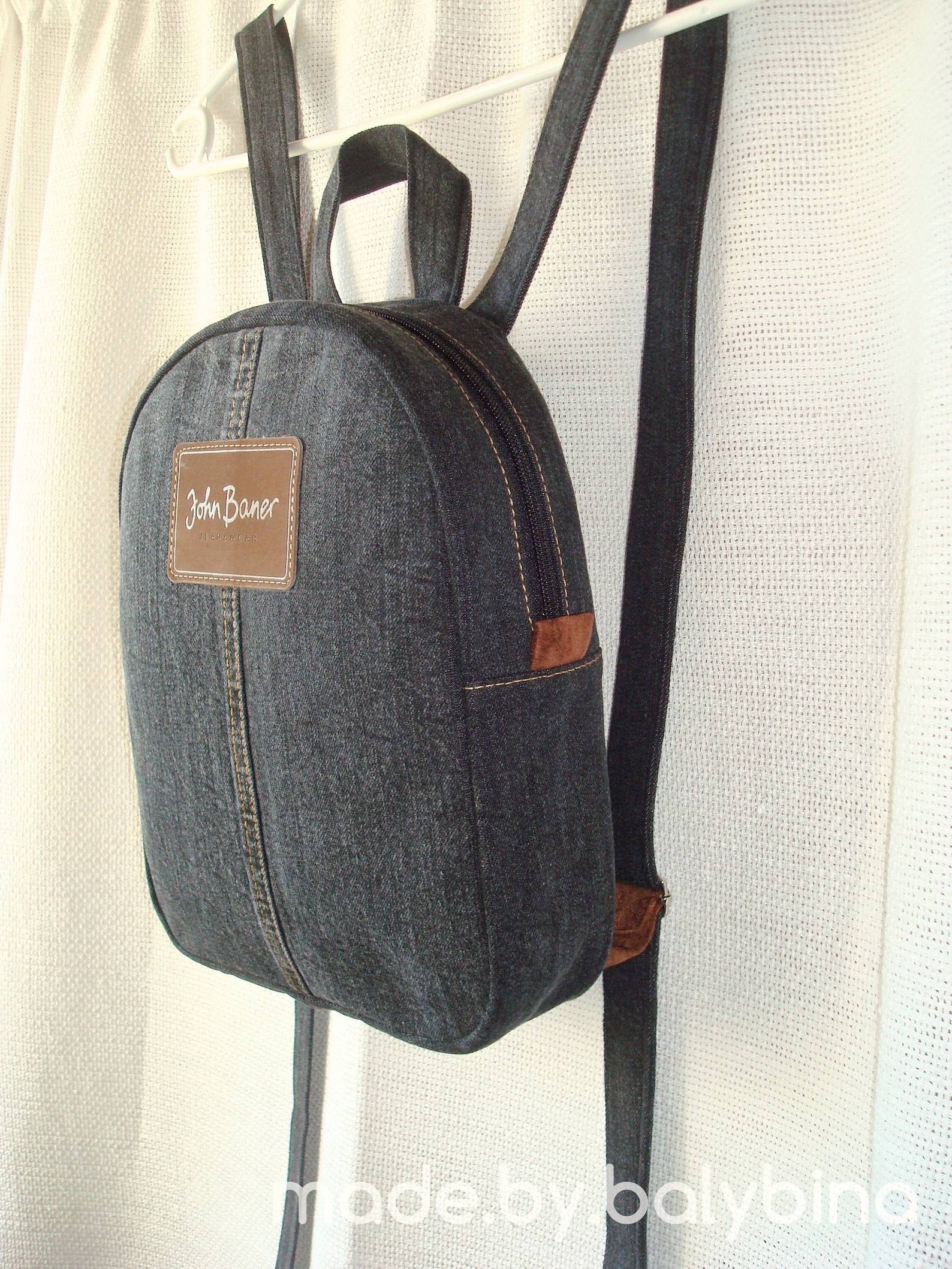 Denim Jeans Backpack/ Upcycling Jeans - Etsy