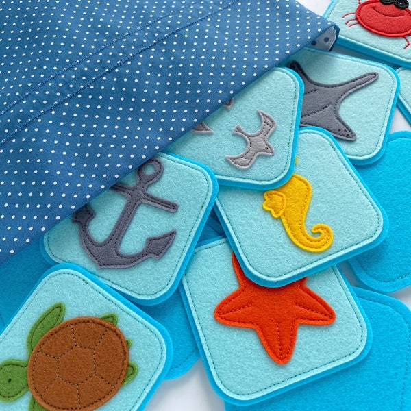 Felt Memory Game - Etsy