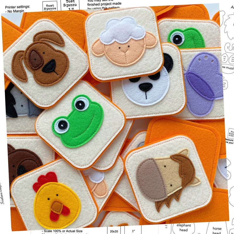 Felt Books Svg Patterns - Etsy