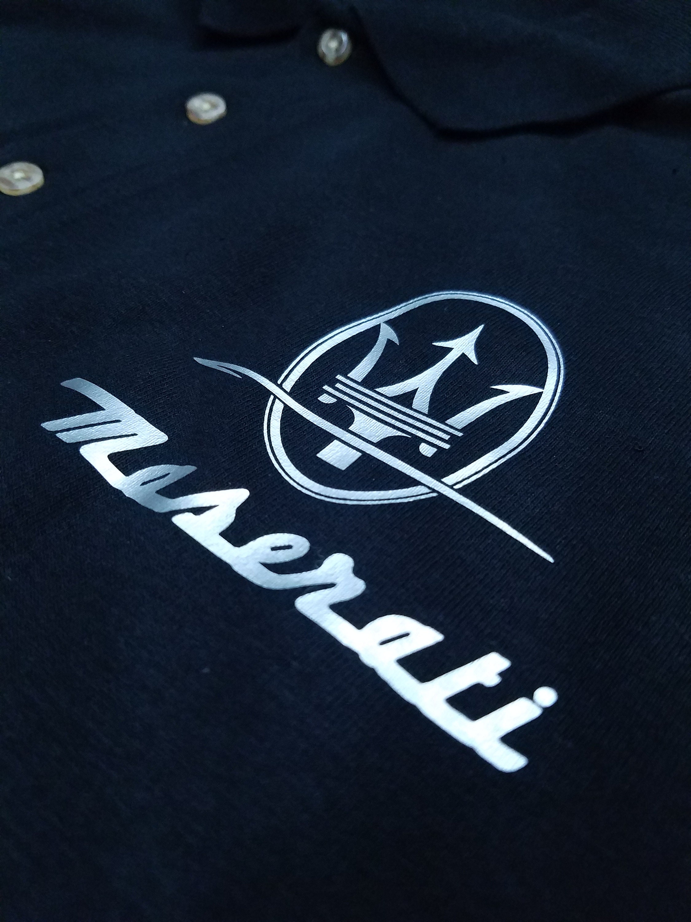 Maserati PRINTED Logo Trident LUXURY CAR Polo Shirt Men - Etsy UK