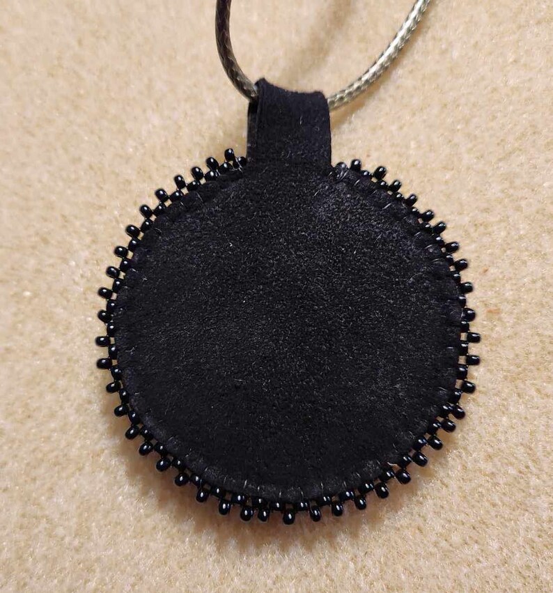 Green Beaded Medallion - Etsy