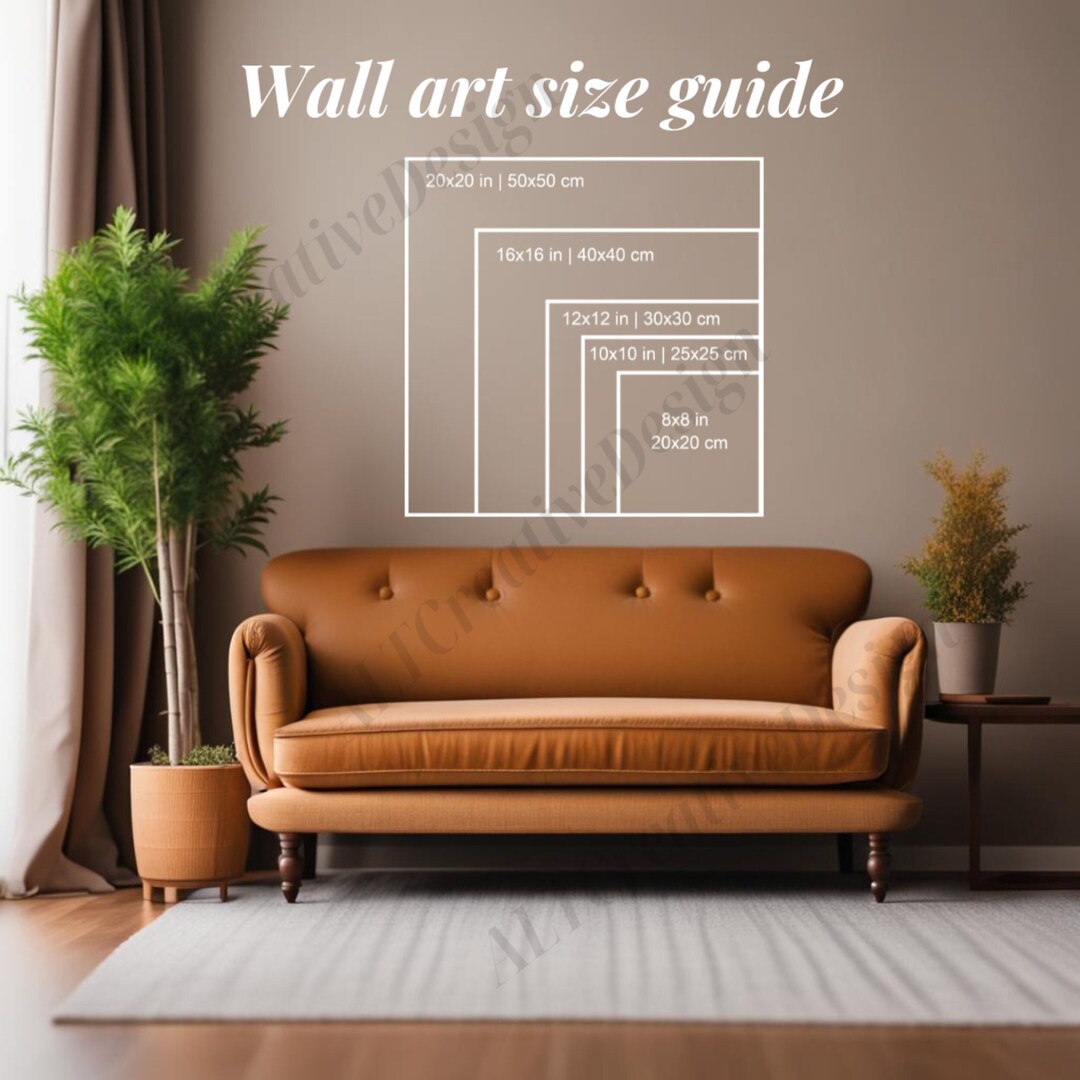 Wall Art Size Guide Photo Frame Sizes Print Size Guide Frame Size Guide ...