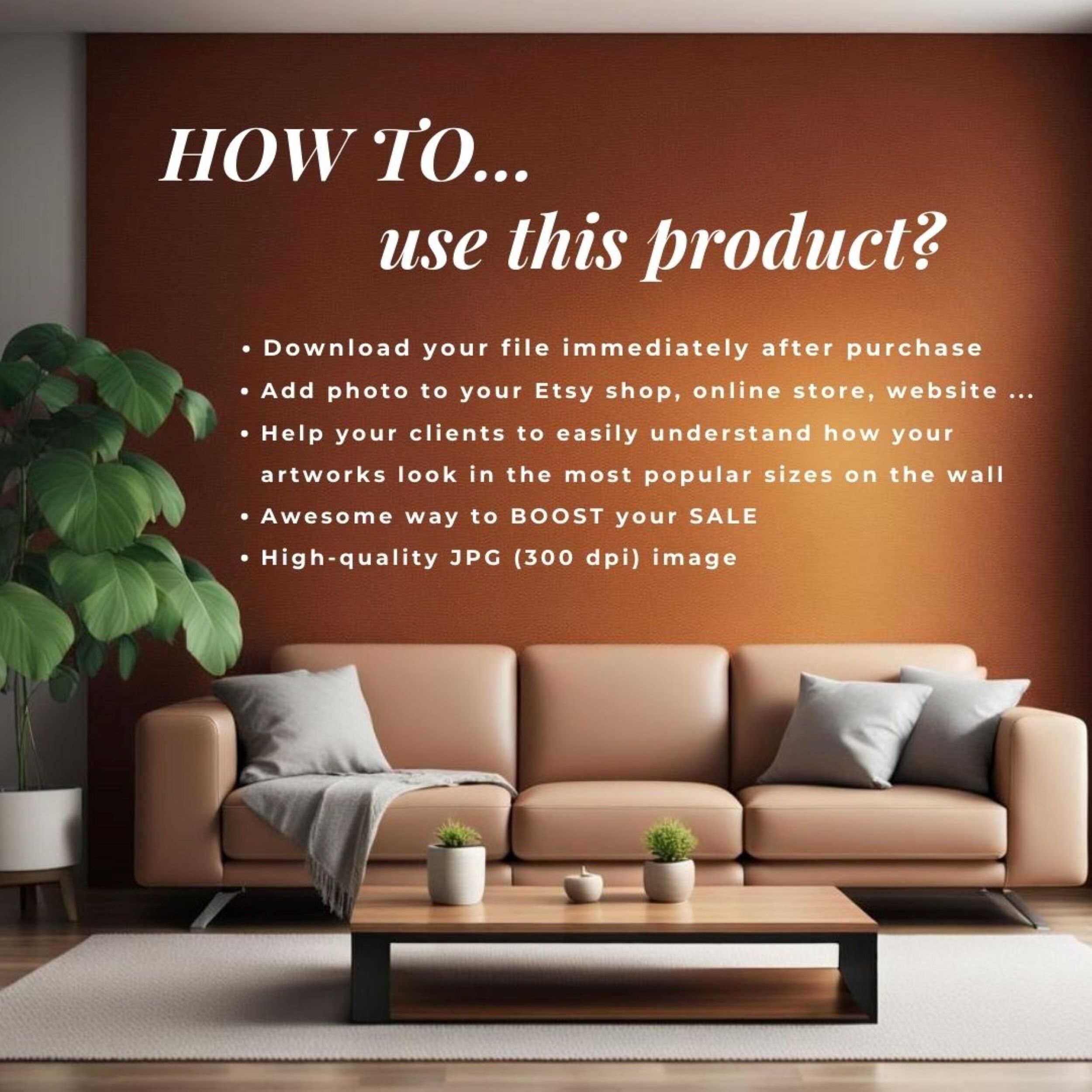 Wall Art Size Guide | CANVA Editable | Photo Frame Sizes | Print Size ...