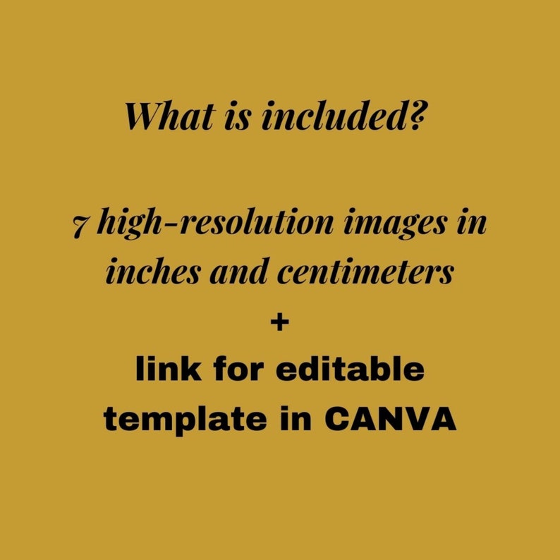 Wall Art Size Guide A0-A5 CANVA Editable Photo Frame Sizes Print Size ...