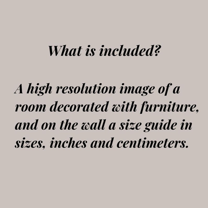 Wall Art Size Guide Photo Frame Sizes Print Size Guide Frame Size Guide