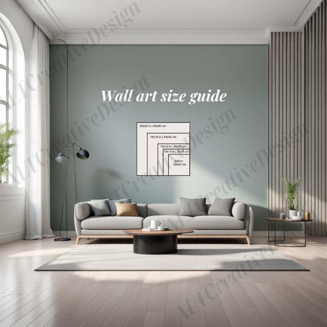 Wall Art Size Guide Square Photo Frame Sizes Print Size Guide Frame ...