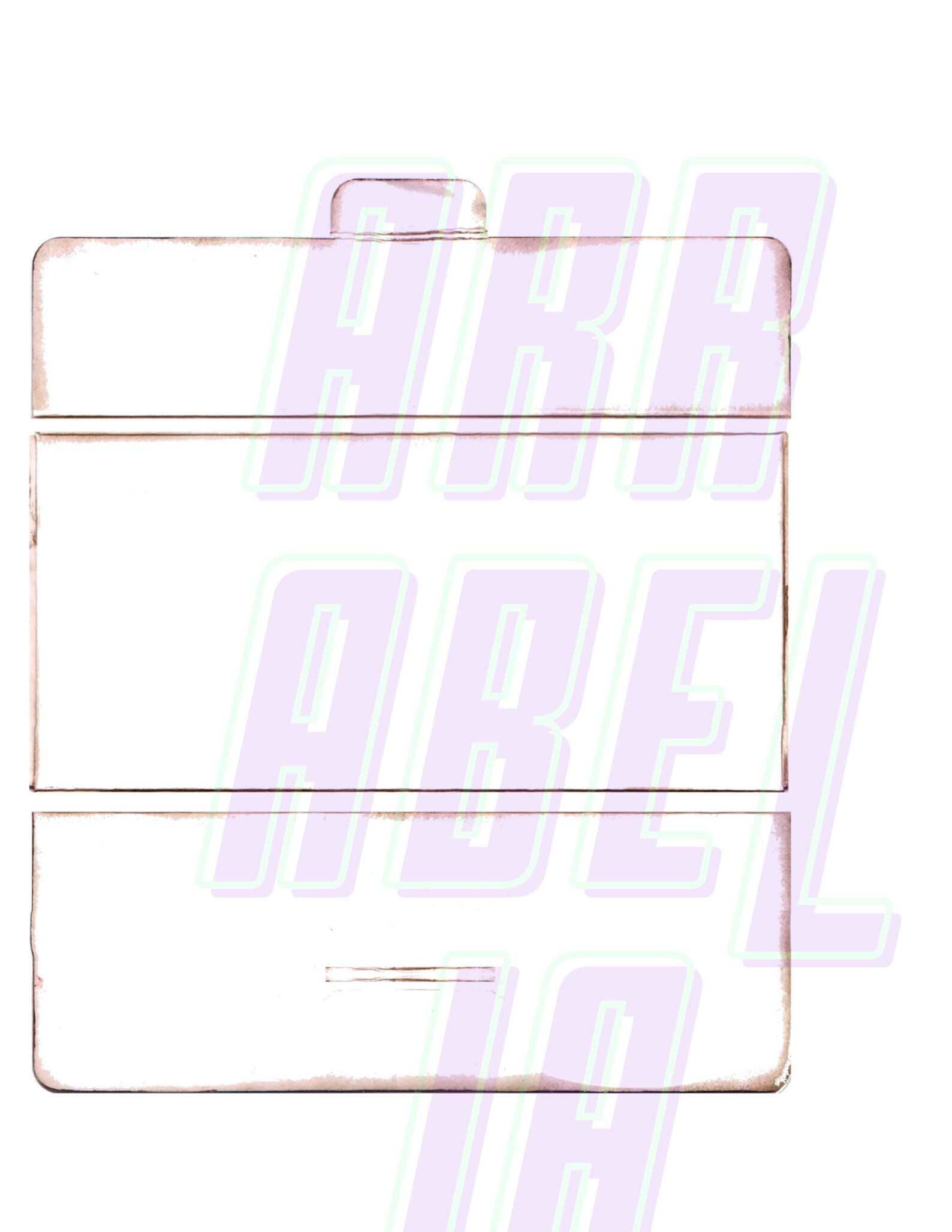 A Envelope Template Kit, With 1 Envelope, a Matt Insert A 3 for 1 blue ...