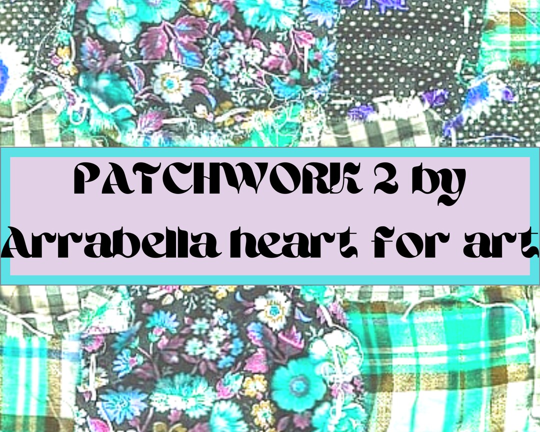 Patchwork2 is a Cozy Printable Hand-sewed Design, to Make Your Own ...
