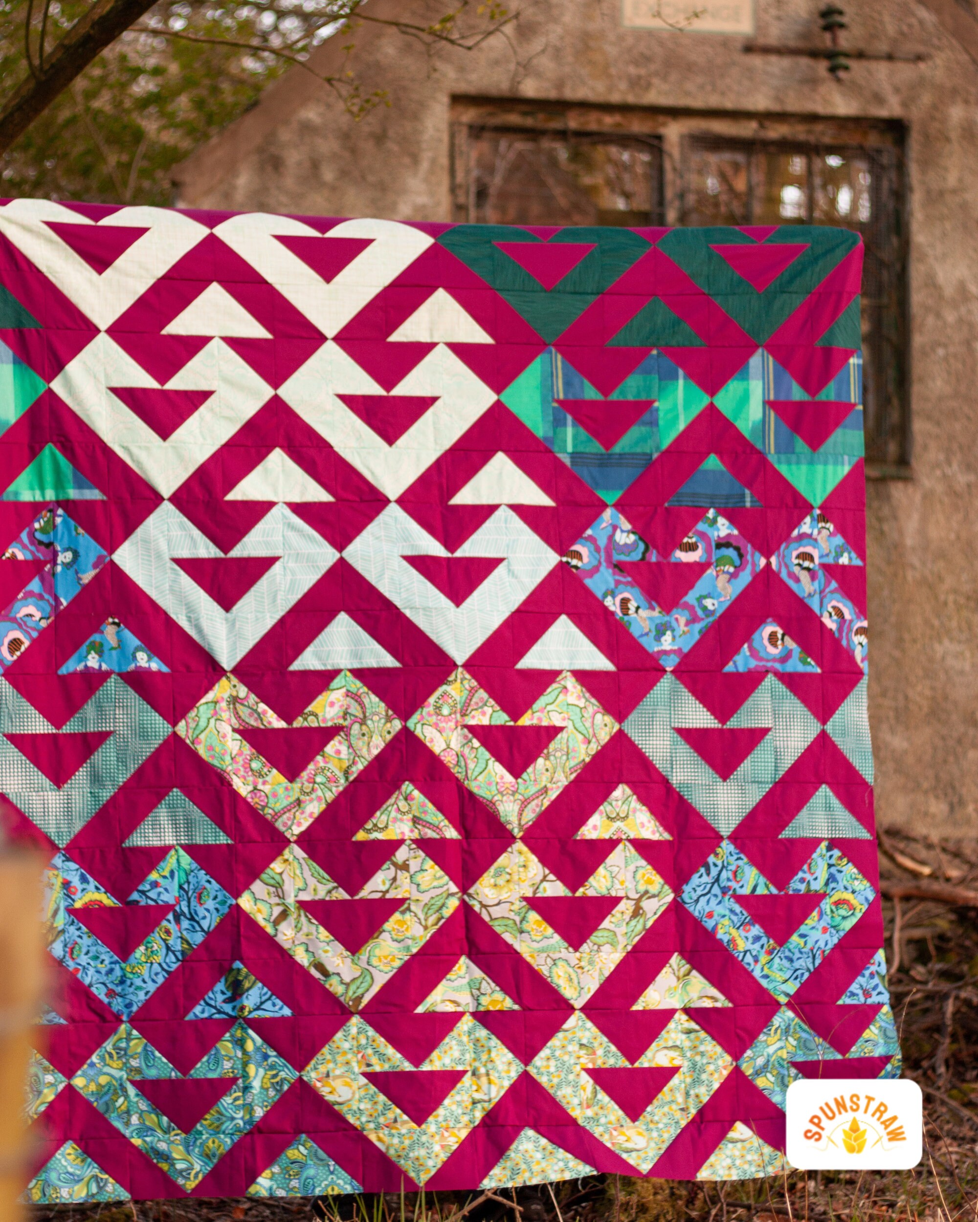 Heart Rate Quilt Pattern PDF, Modern Quilt Pattern for Beginners ...