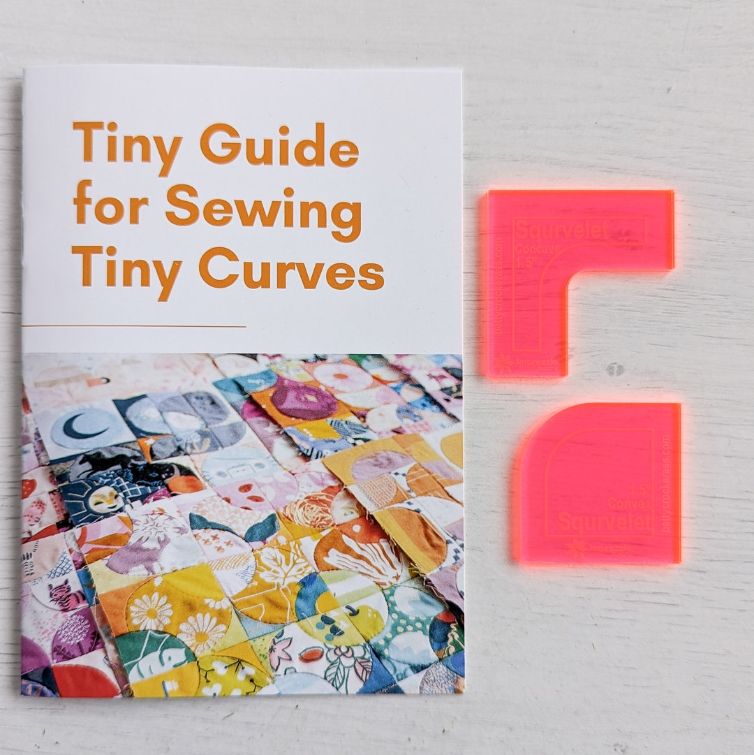 Squrvelets Templates for Sewing Tiny Curves Mindful Stitching - Etsy