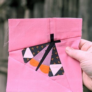 Spooky Moth Foundation Paper Piecing Pattern PDF, Spooky and Sweeter ...