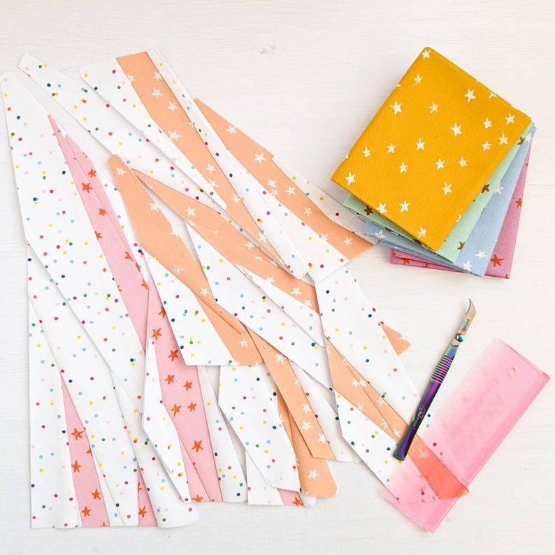 Tiger Print Quilt Block PDF Pattern Repeating Block Quilt - Etsy