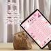 Fall Bucket List Pink Themed Pink Halloween Bucket List Printable for ...