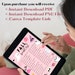 Fall Bucket List Pink Themed Pink Halloween Bucket List Printable for ...