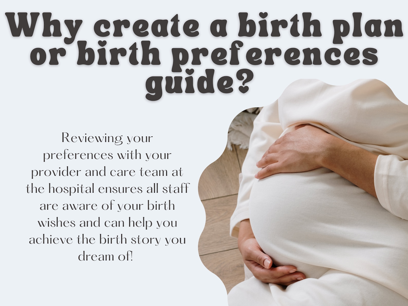 Birth Plan Template Editable Printable Birthing Plan Printable Birth ...