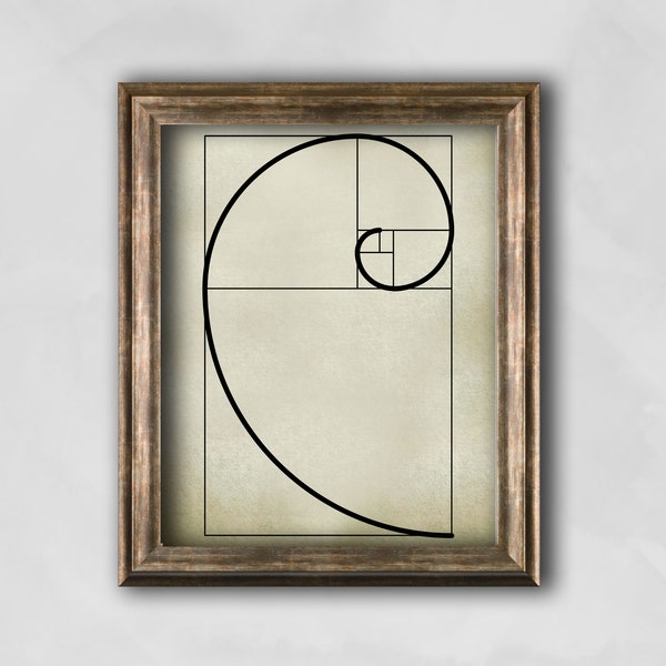Golden Ratio Print - Etsy