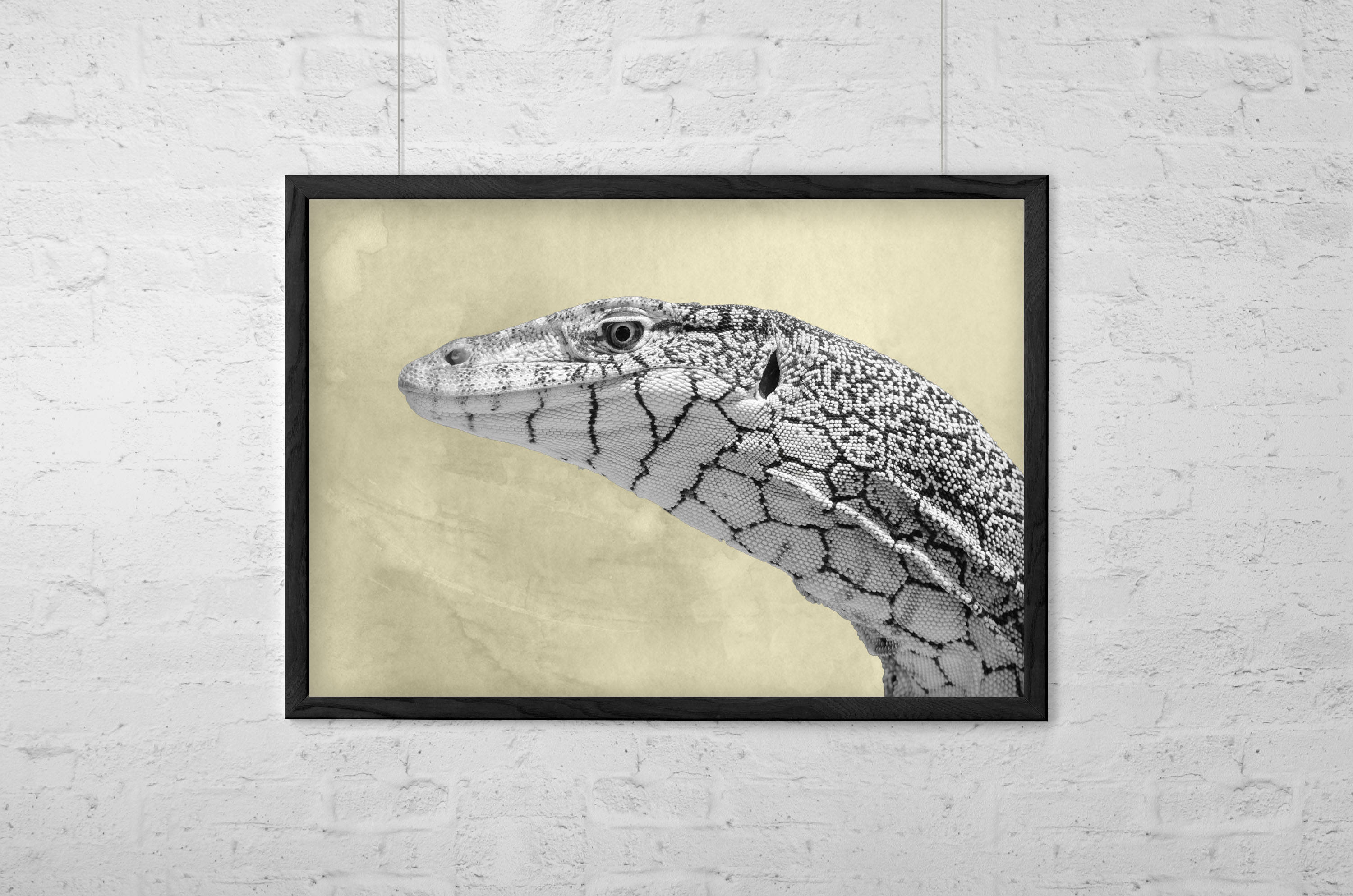 Art & Collectibles Digital Prints Prints Lizard Print Poster Kitchen ...