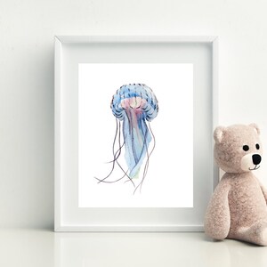 Nursery Watercolor Art - Set of 2 Watercolor Illustrations, Seaworld ...