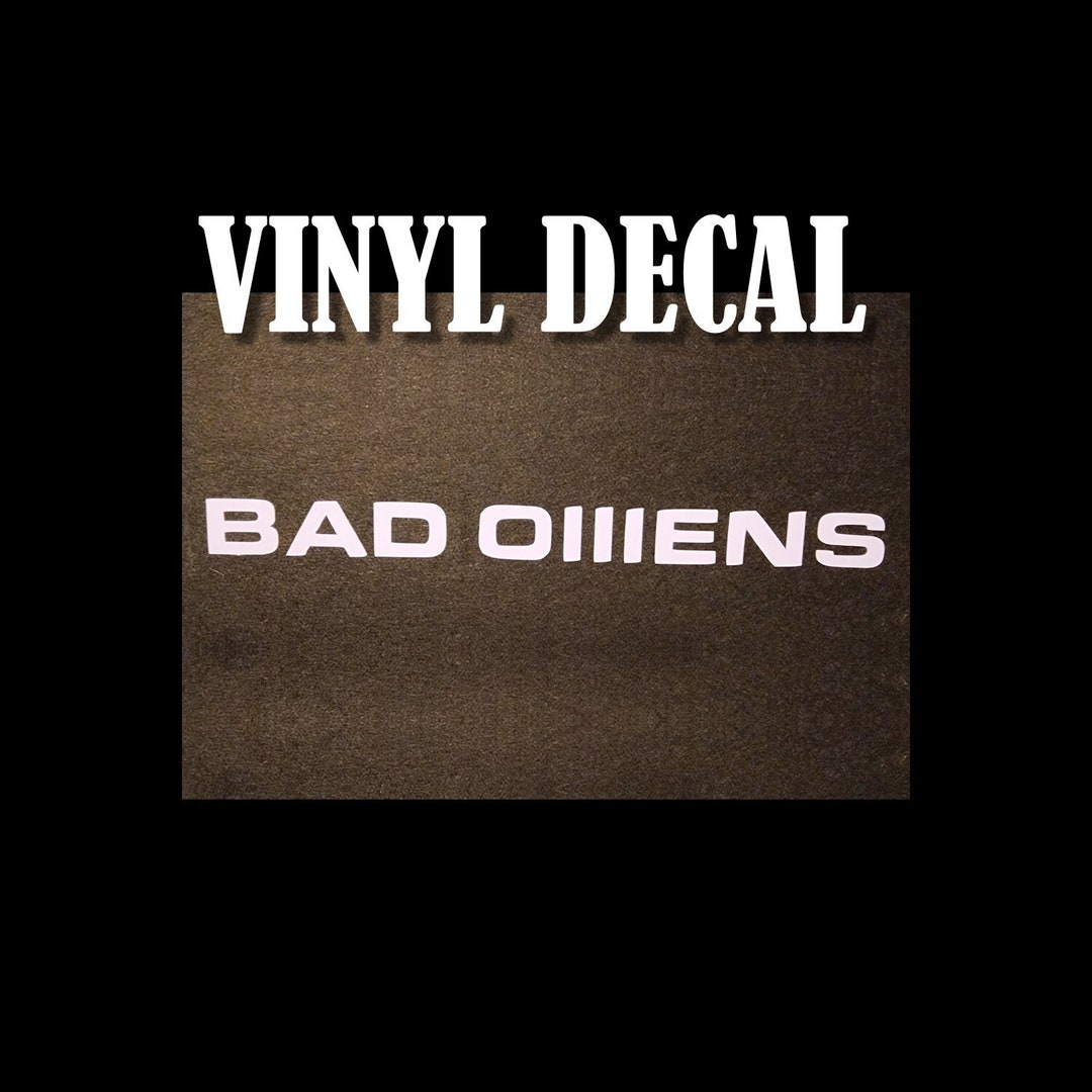 Bad Omens Vinyl Decal Choose Your Colour Vinyl Stickers, Laptop Sticker, Bumper Sticker, Window ...