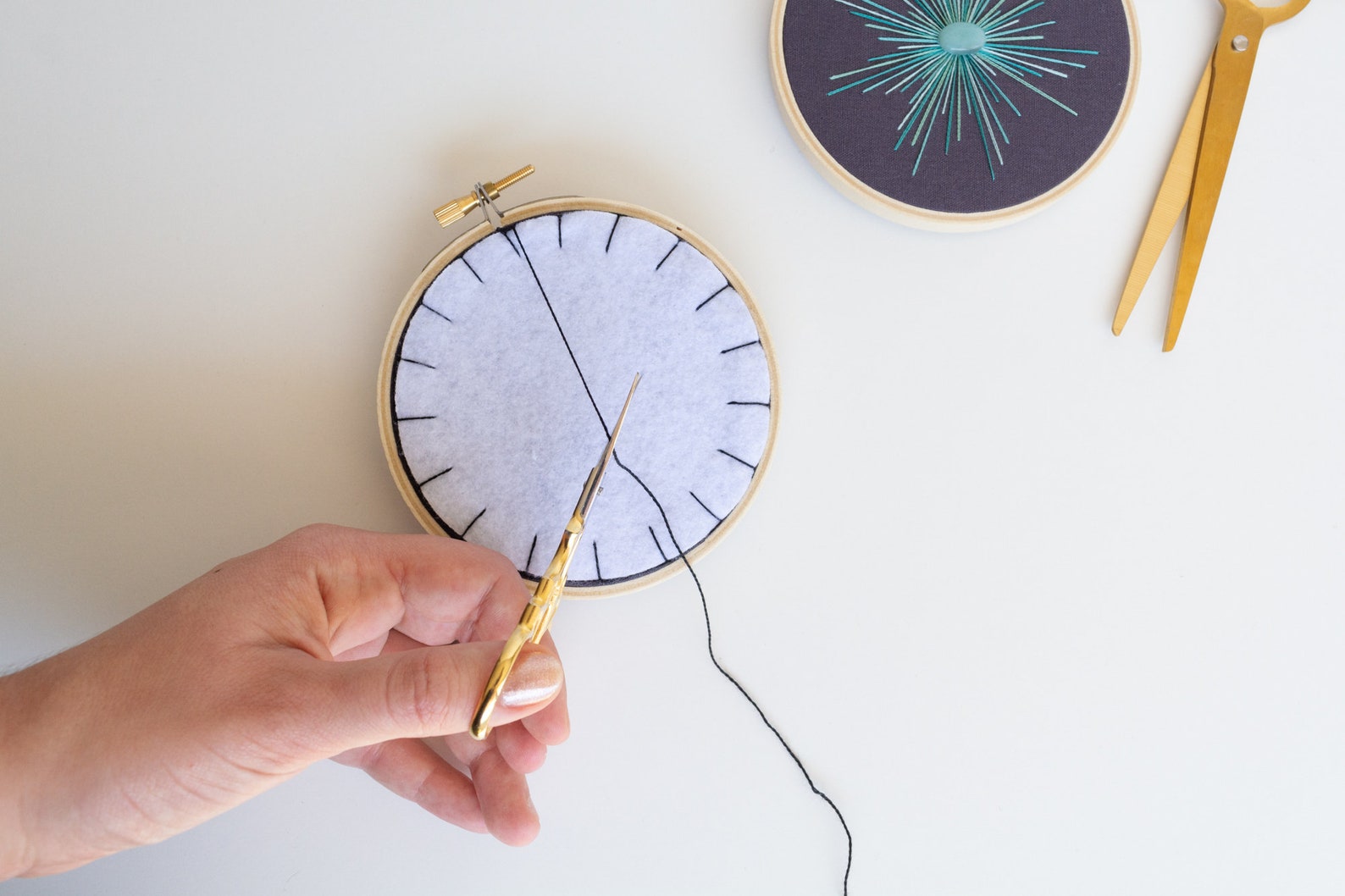 DIY Embroidery Kit Crystal Embroidery Co Mini Burst Design. - Etsy