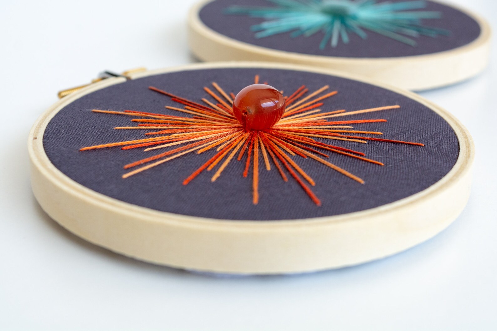 DIY Embroidery Kit Crystal Embroidery Co Mini Burst Design. - Etsy