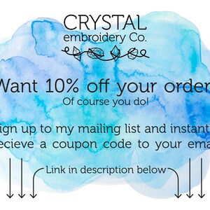 DIY Embroidery Kit Crystal Embroidery Co Burst Design. Modern Hand ...