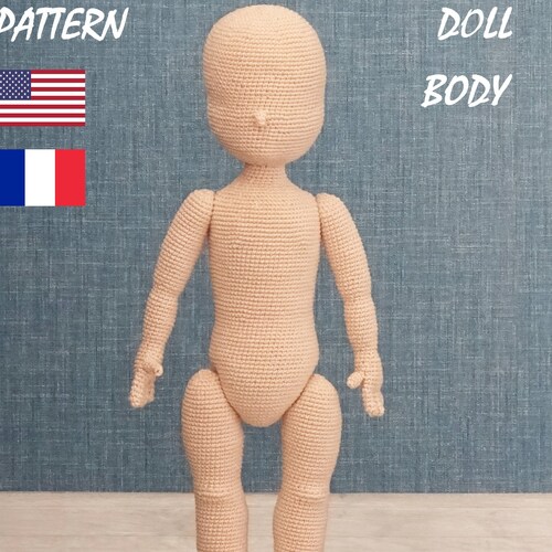 Female Body Crochet Pattern - Etsy