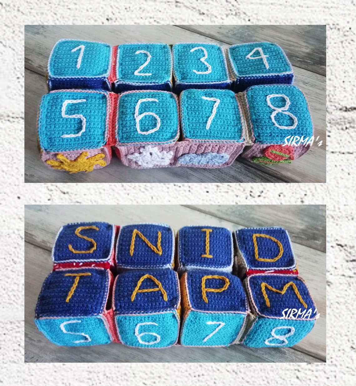 Cube Transformer Crochet Pattern Activity Cube Toy Amigurumi | Etsy