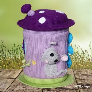 Mushroom Shape Sorter Crochet Pattern - Amigurumi Sorting Toy ...