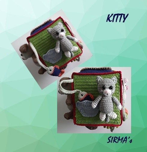 Activity Cube Animals Crochet Pattern Amigurumi Toy | Etsy UK