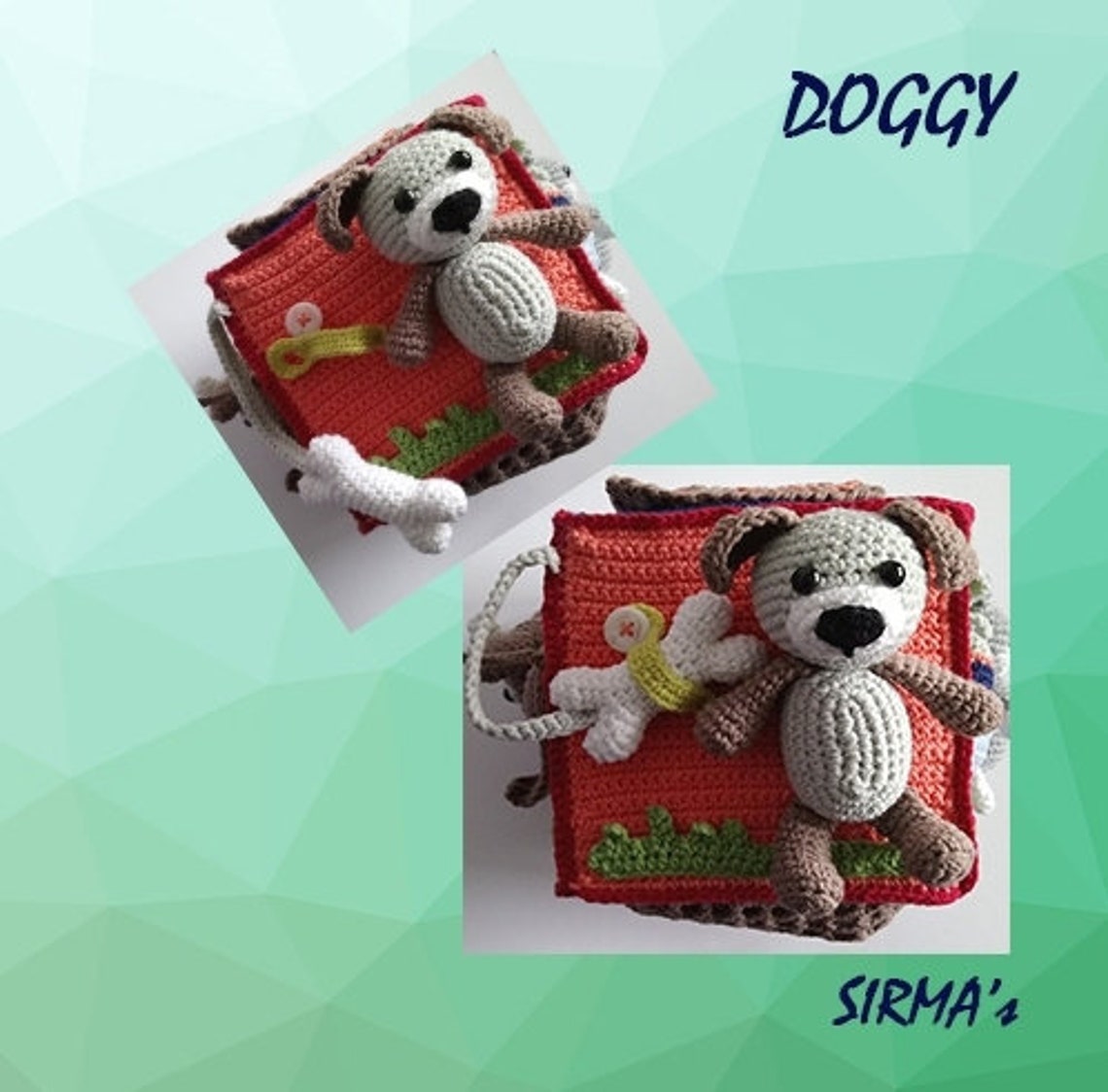 Activity Cube Animals Crochet Pattern Amigurumi Toy - Etsy Australia