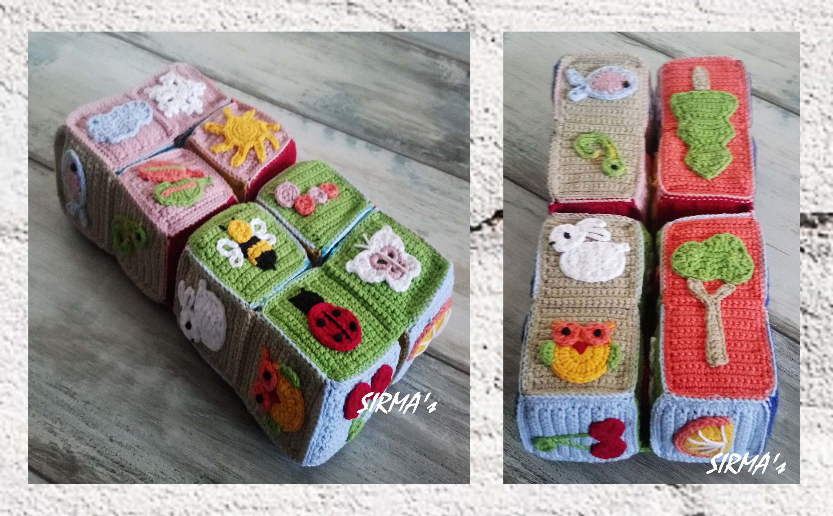 Cube Transformer Crochet Pattern: Activity Infinity Toy Amigurumi ...