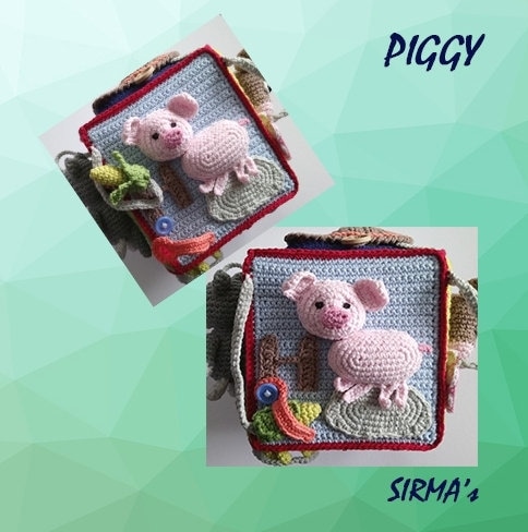 Activity Cube Animals Crochet Pattern Amigurumi Toy | Etsy UK