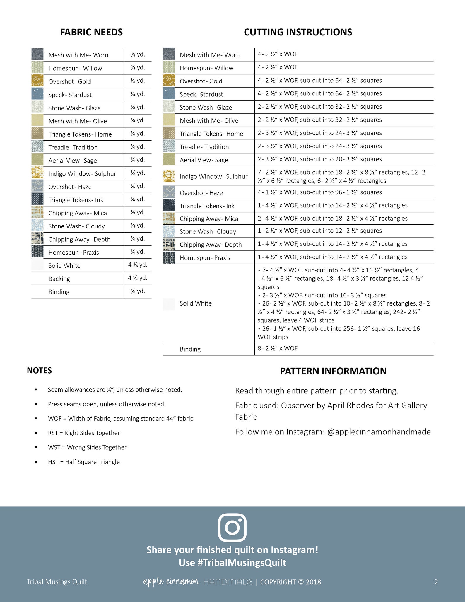 Tribal Musings Quilt Pattern PDF - Etsy