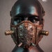 Handmade Leather Wastelander Mask – Cyberpunk, LARP, Cosplay - Etsy