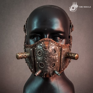 Handmade Leather Wastelander Mask – Cyberpunk, LARP, Cosplay - Etsy