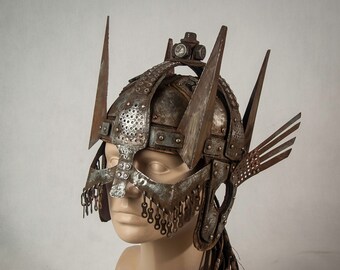 Leather Post Apocalytpic Mask Wastelander Mask Biker Mask - Etsy